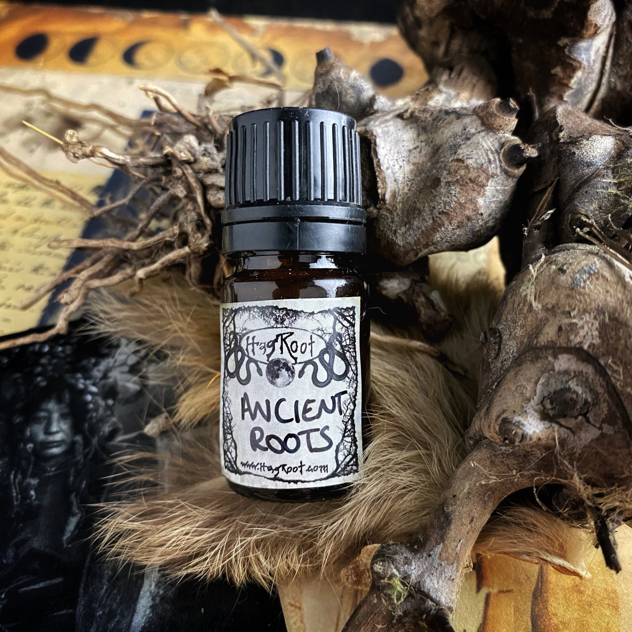ANCIENT ROOTS-(Vetiver, Tonka Bean, Patchouli, Myrrh, Cedar, Oakmoss,